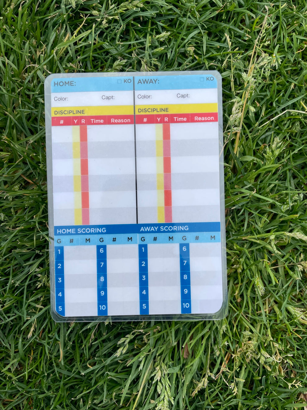 Pro Ref Scorecards (Set of 2) – REFS NEED LOVE TOO