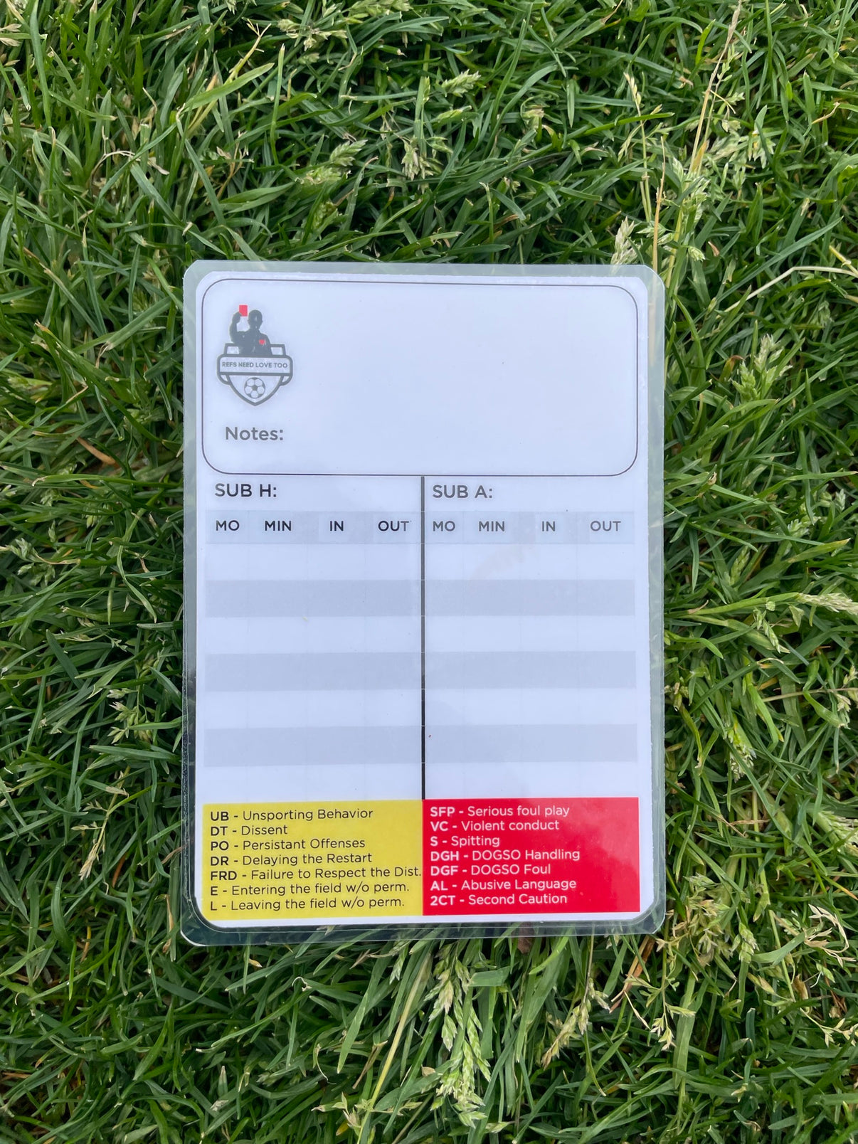 Pro Card Package – REFS NEED LOVE TOO