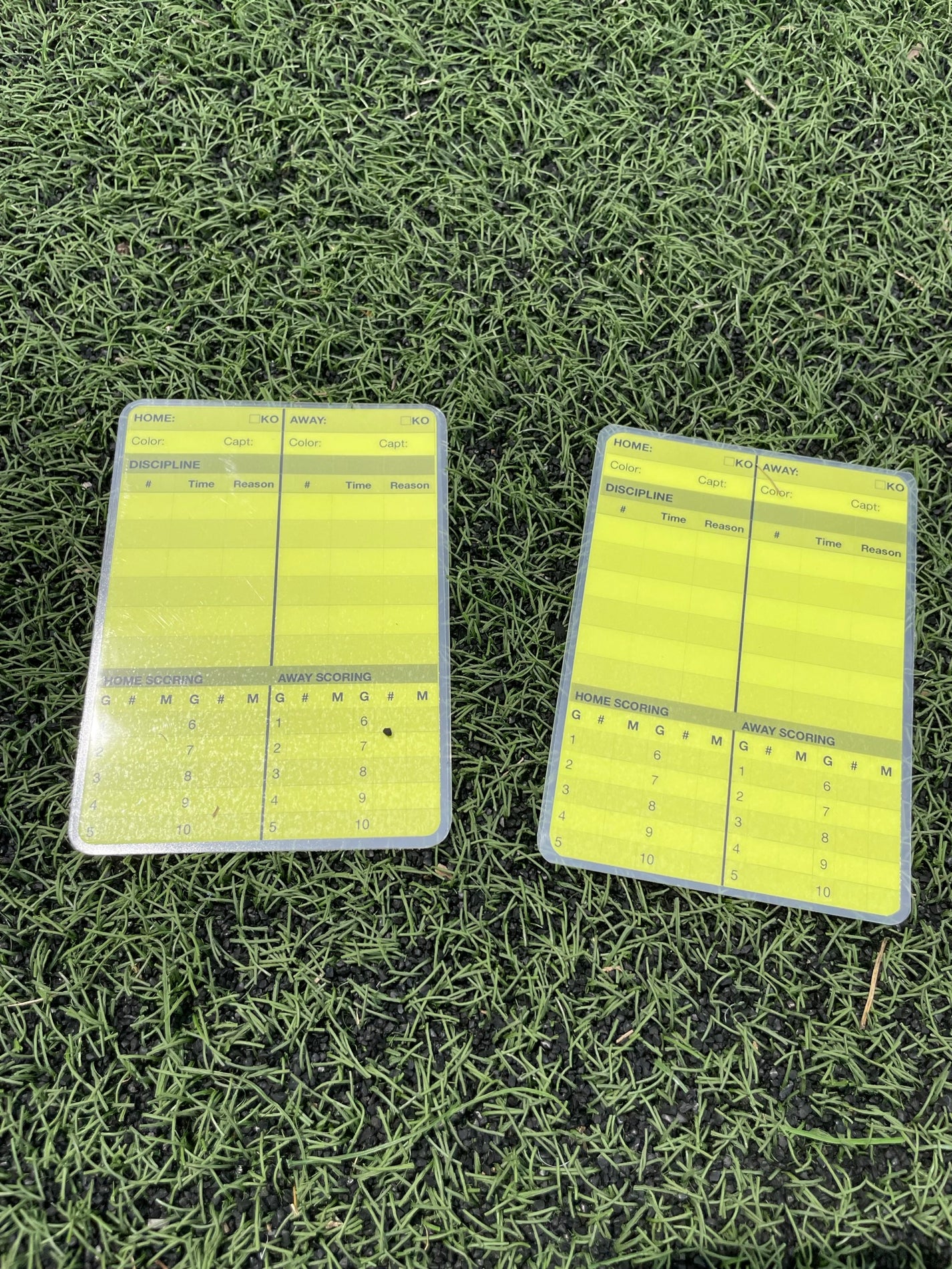 Referee Score Card Set – REFS NEED LOVE TOO