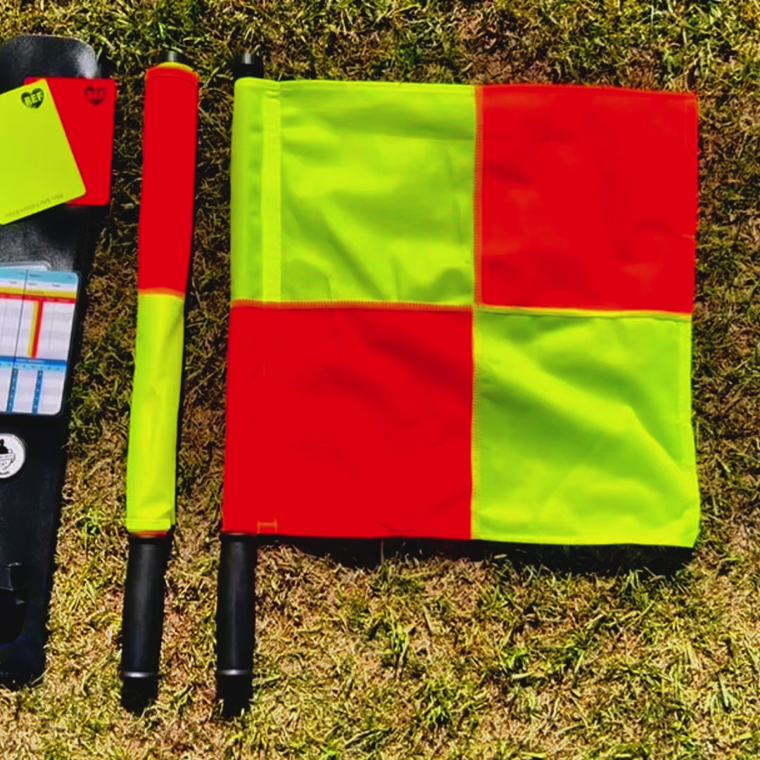 Premium Soccer Referee Flags – REFS NEED LOVE TOO